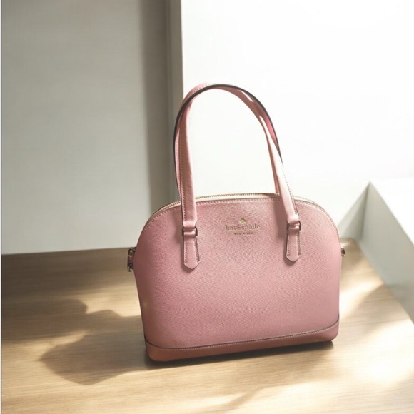 kate spade | Bags | Kate Spade Pink Sadie Dome Satchel Crossbody Grab ...